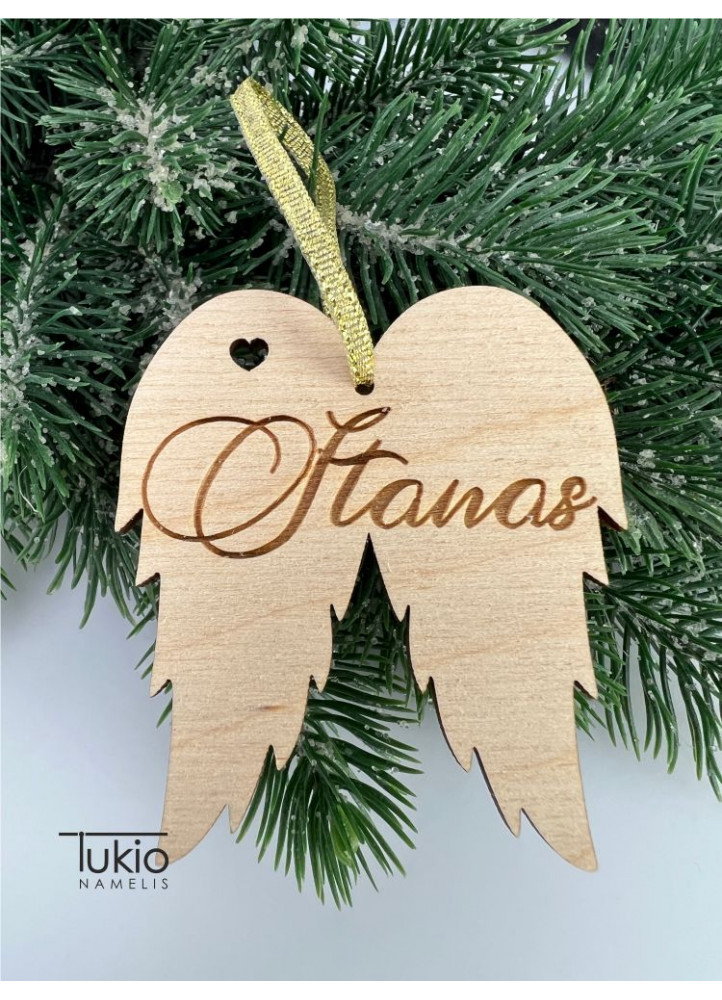 Kalėdinis Žaisliukas "Angelo sparnai" tukionamelis.l