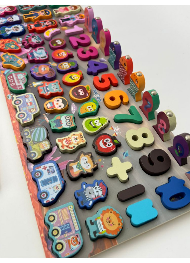 Medinė edukacinė dėlionė - https://tukionamelis.lt/